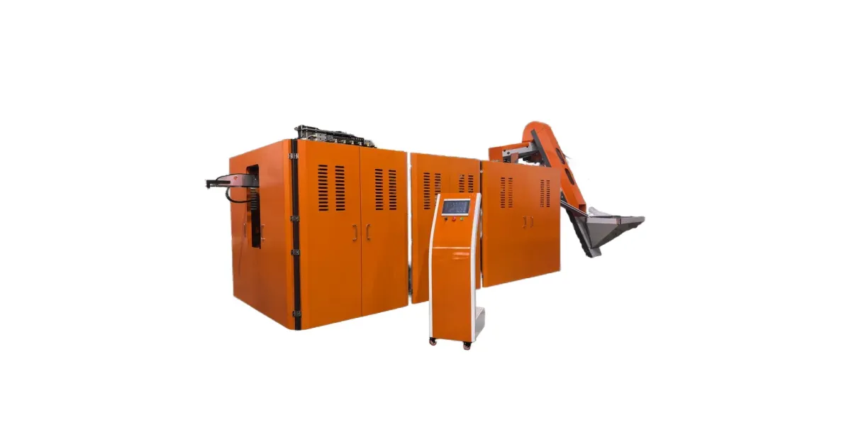 Fully automatic 6cavities high speed bottle blowi...