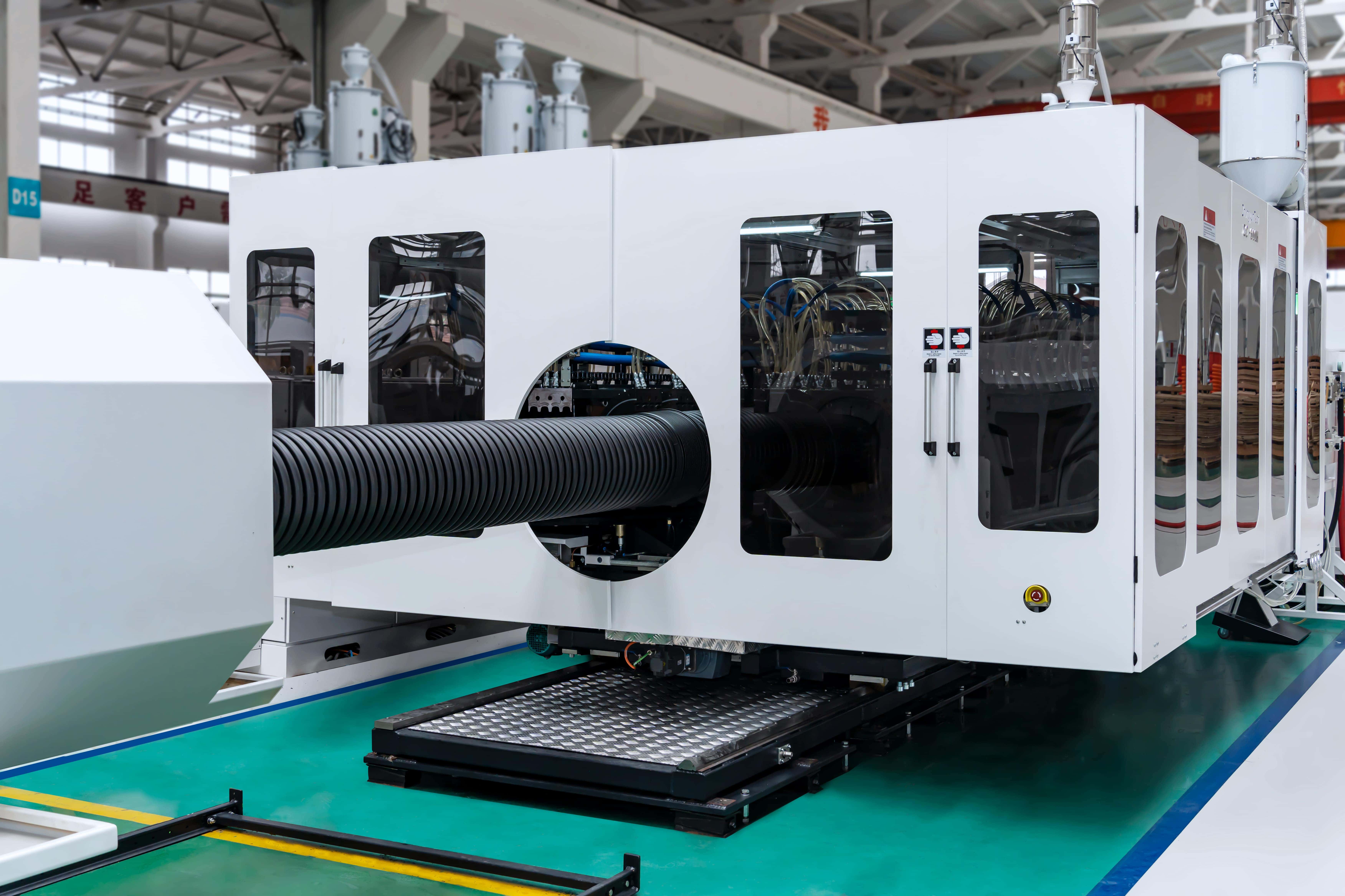 ZC-600H Double-wall Corrugated Pipe Corrugator | One-click to Connect ...