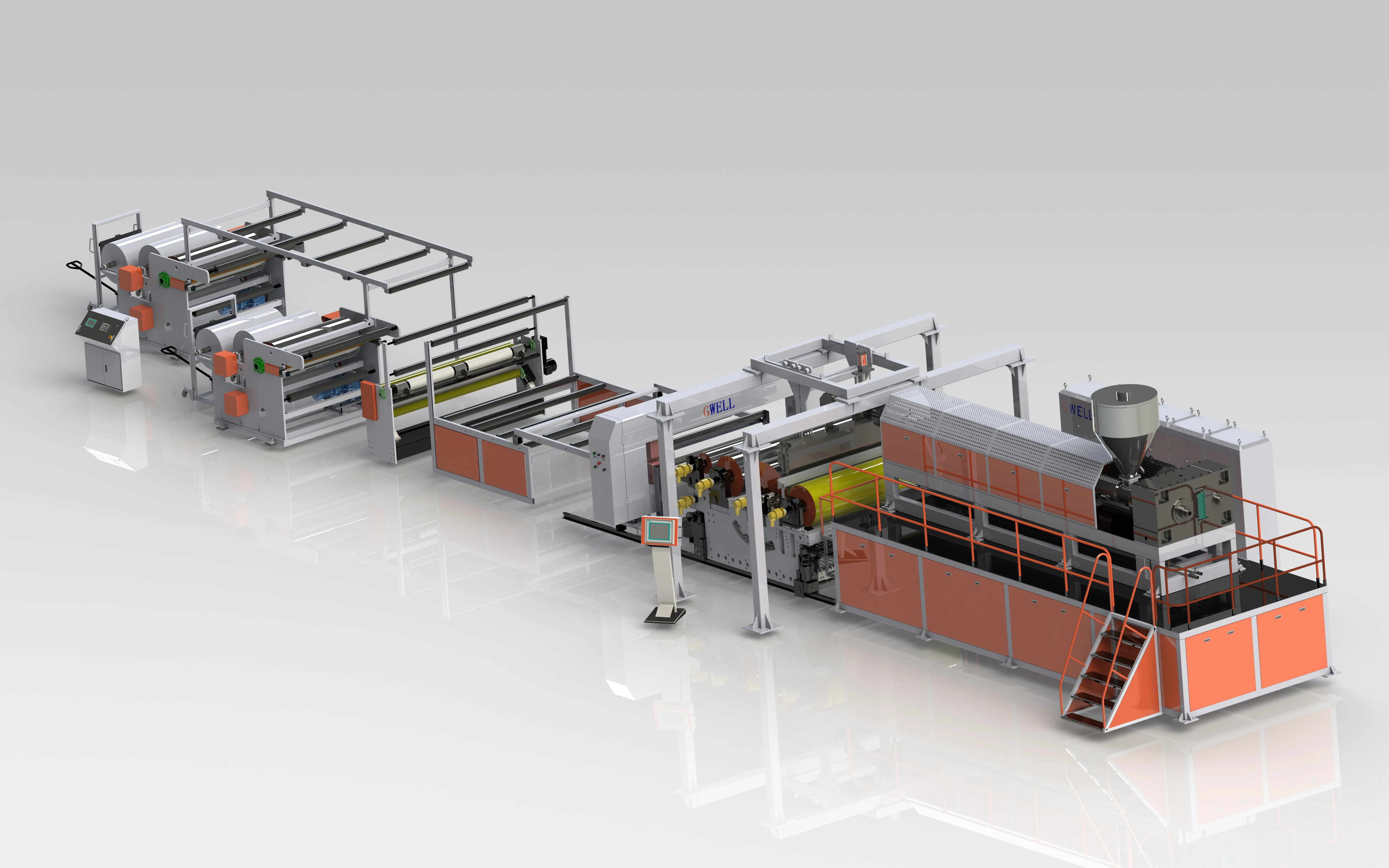EVA/POE Film Extrusion Line | Plastics and Rubber Product