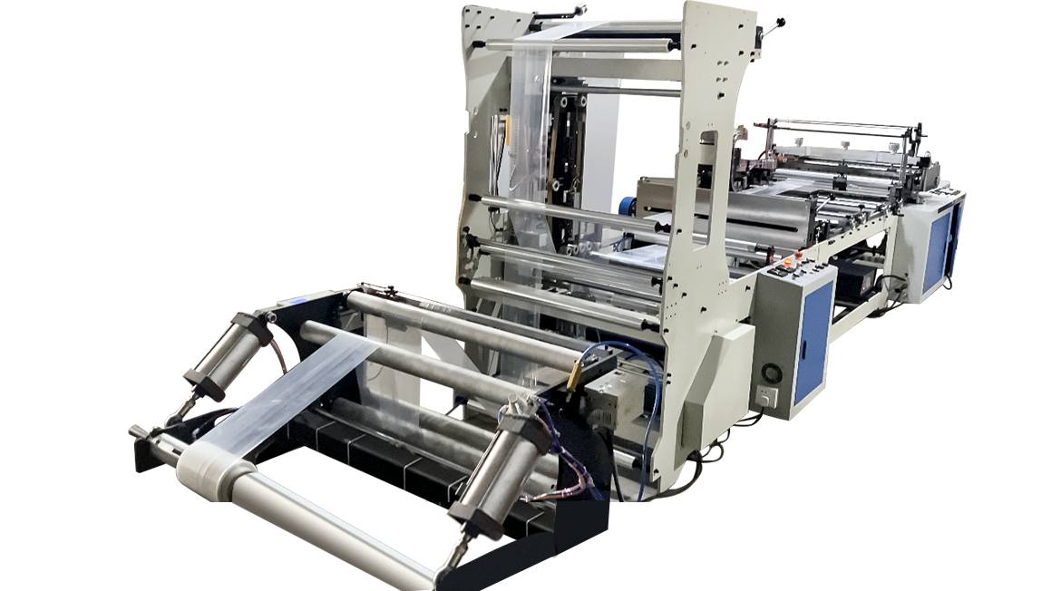 Bonding zipper bag making machine | One-click to Connect with Plastics ...