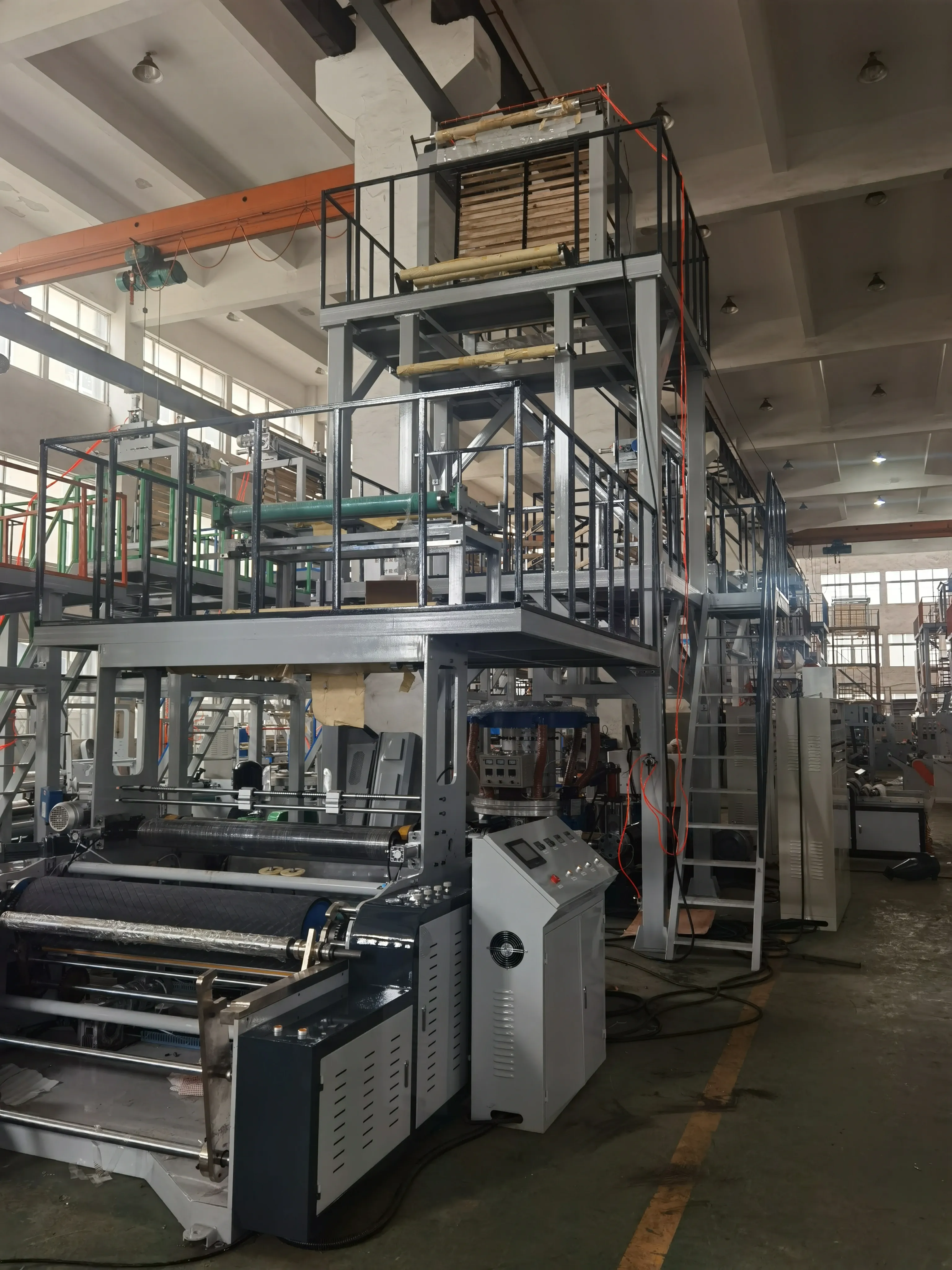 SJ-G Series ABA Three-layer High Speed Film Blowing Machine-ZHEJIANG ...