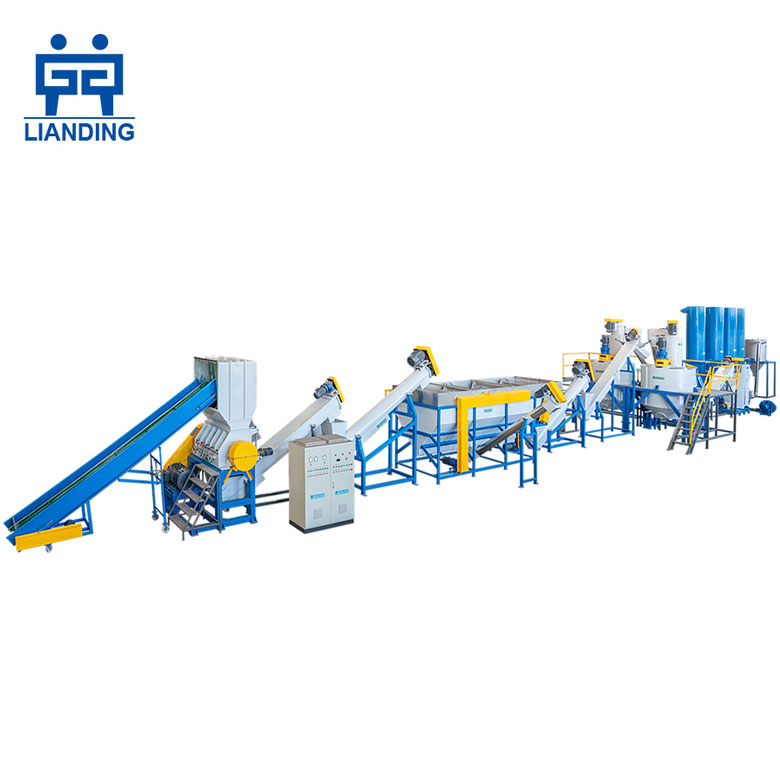 Waste Plastic Crushing Washing Drying Line | One-click to Connect with ...