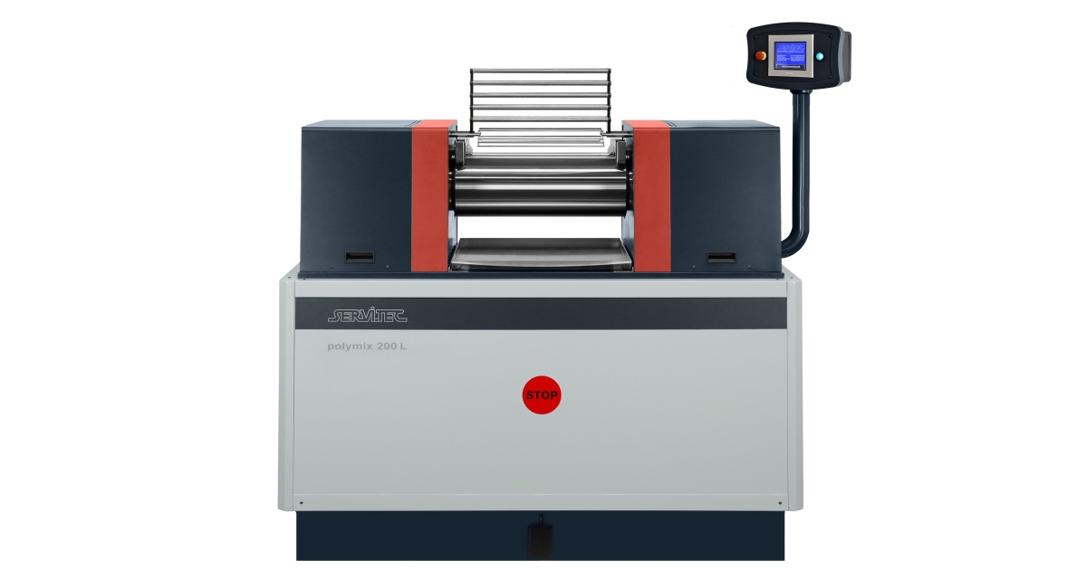 POLYMIX LABORATORY ROLL MILL AND POLYSTAT LABORATORY PRESS-SERVITEC ...