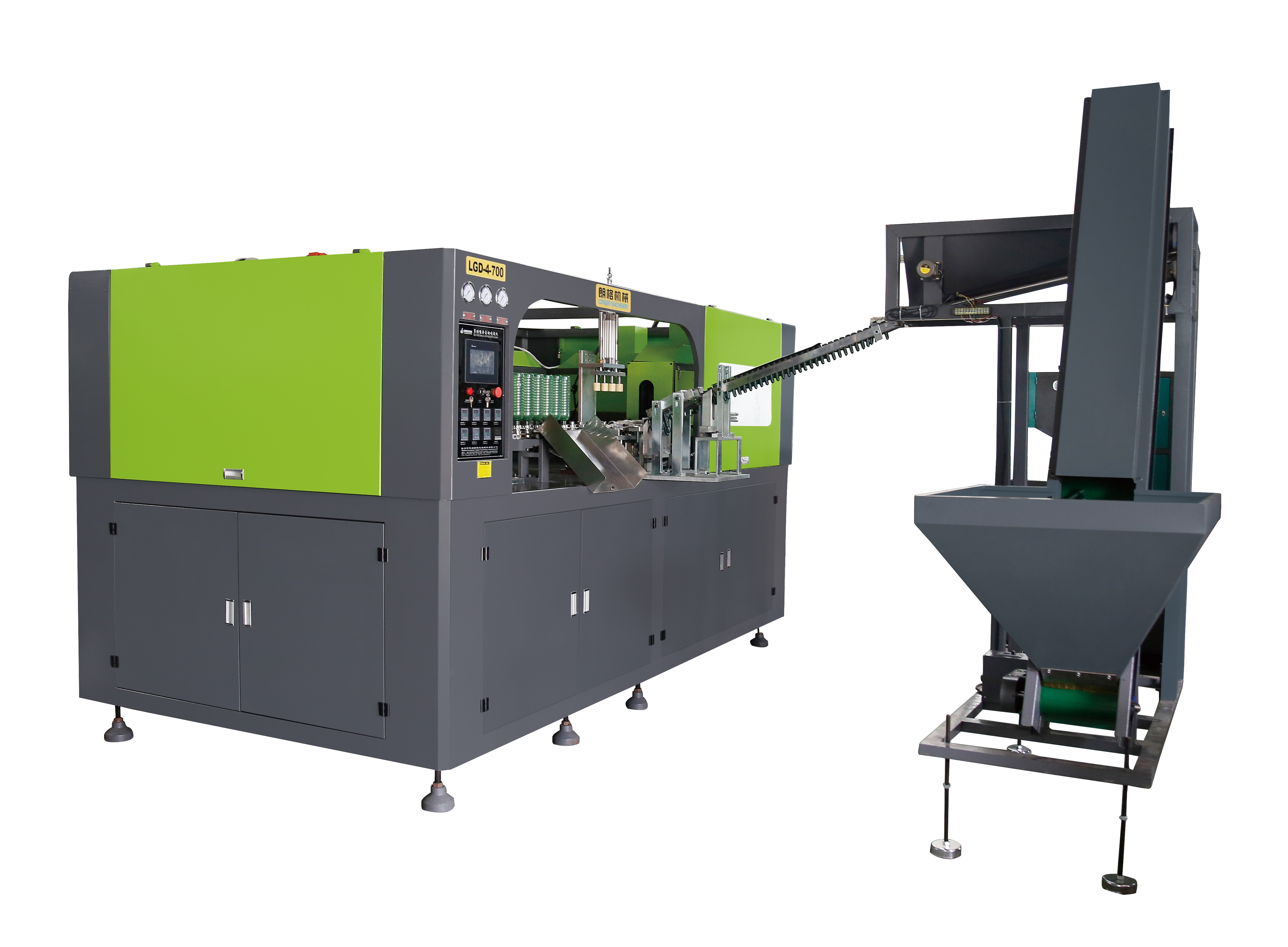 single servo four-cavity automatic blowing machine | One-click to ...