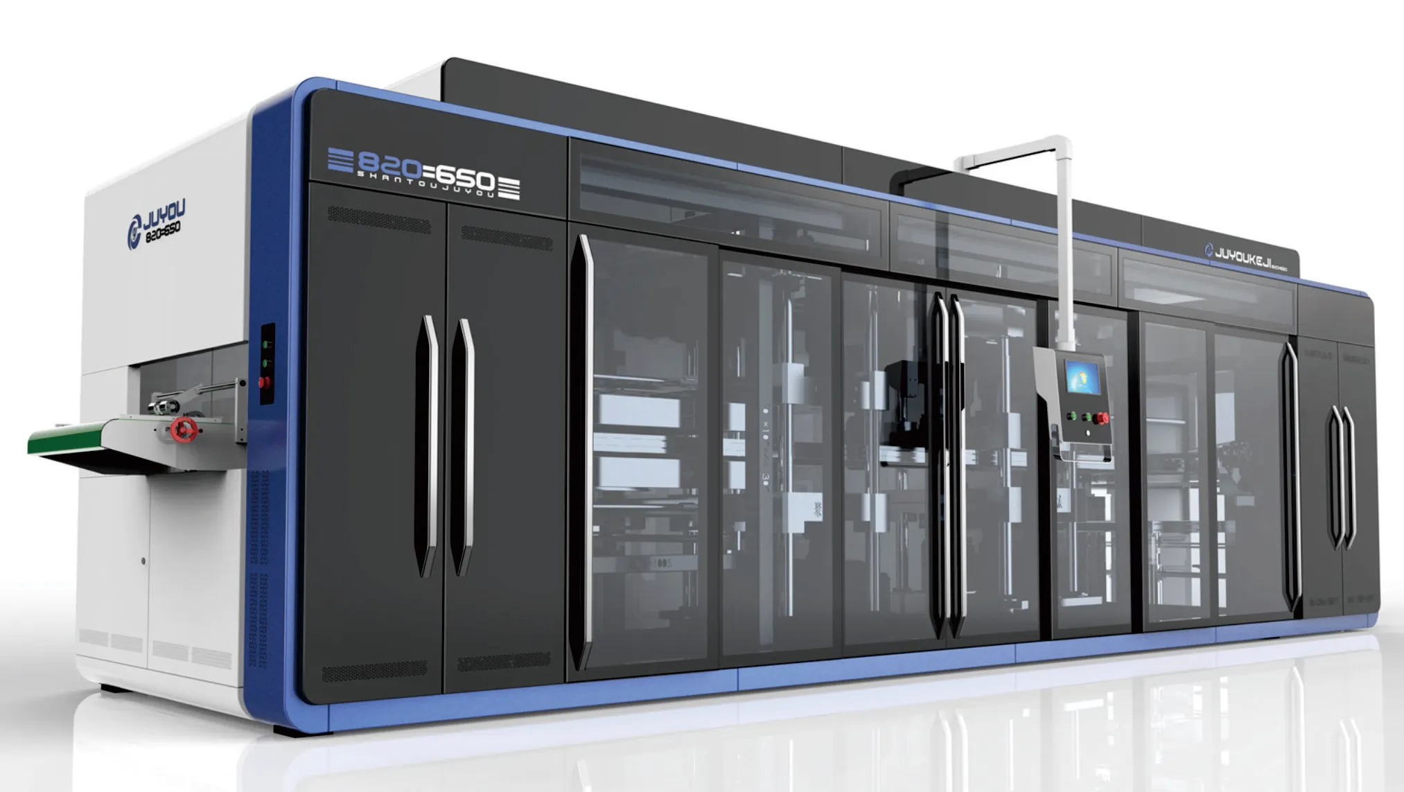 Positive & Negative Three Station High Speed Plastic Thermoforming ...