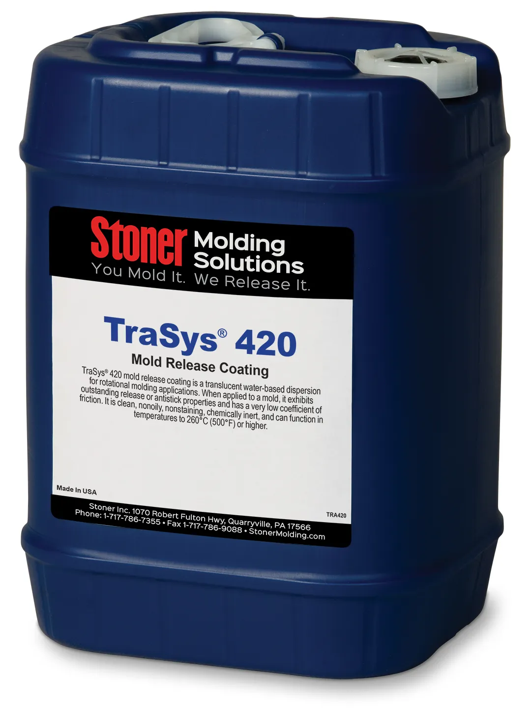 TraSys 420 Water Based Semi Permanent Mold Release for Rotational ...