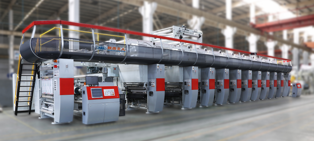 Perfect 4.0 Serial High Speed Rotogravure Printing Machine | One-click ...