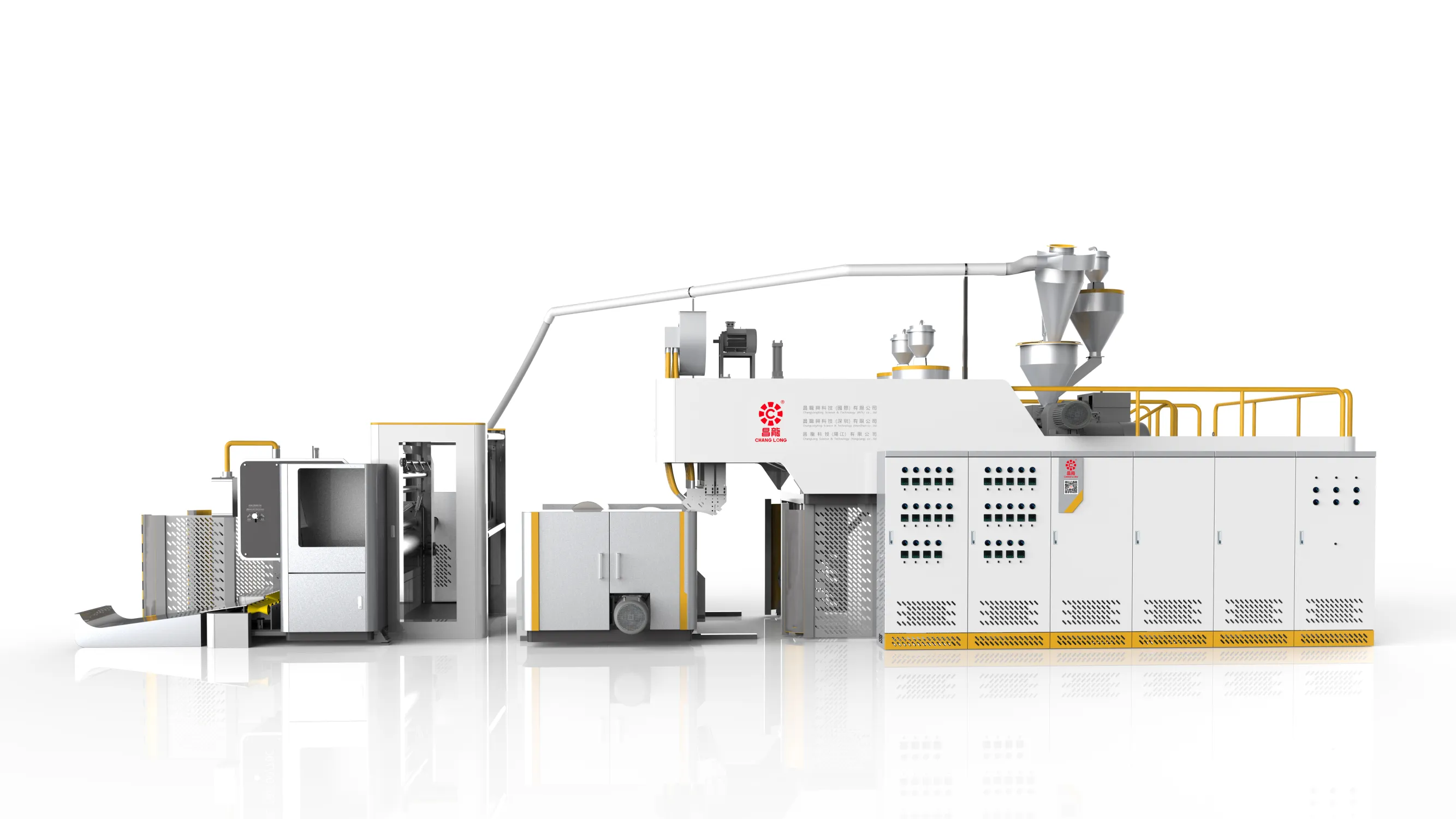 Fully Automatic Intelligent Temperature Control Cast Film Line ...