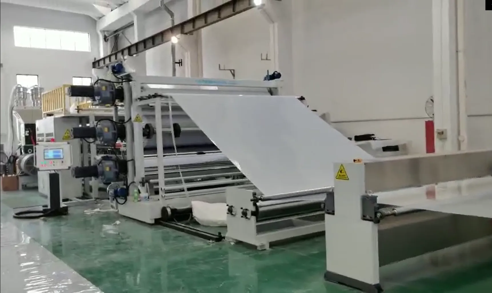 ZLX-GEO Series laminating/Geo-membrane/sheet machine | Plastics and ...