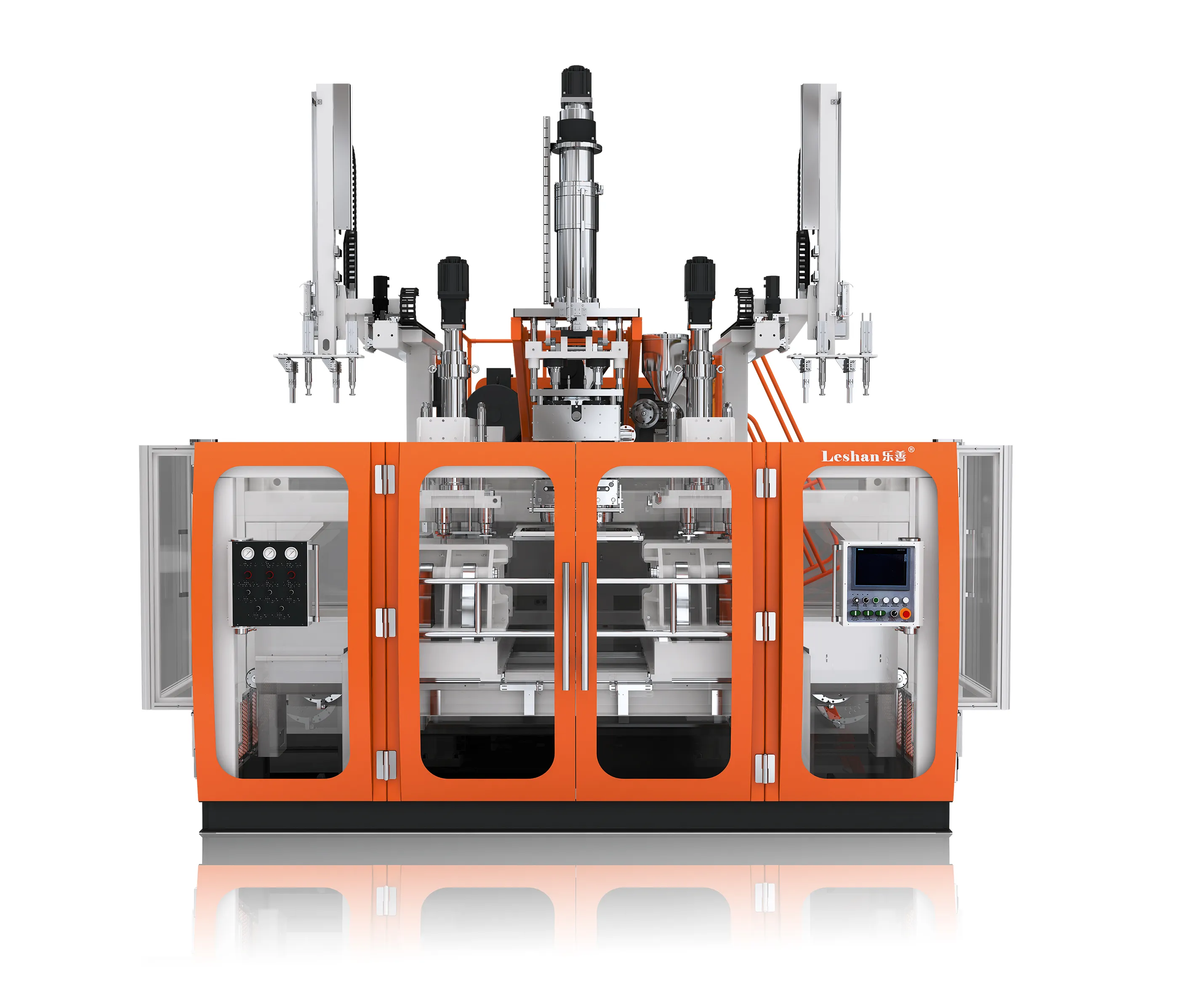 LESHAN SPARKY EVOLVED ELECTRIC TECHNOLOGY BLOW MOLDING MACHINE-GUDNG ...