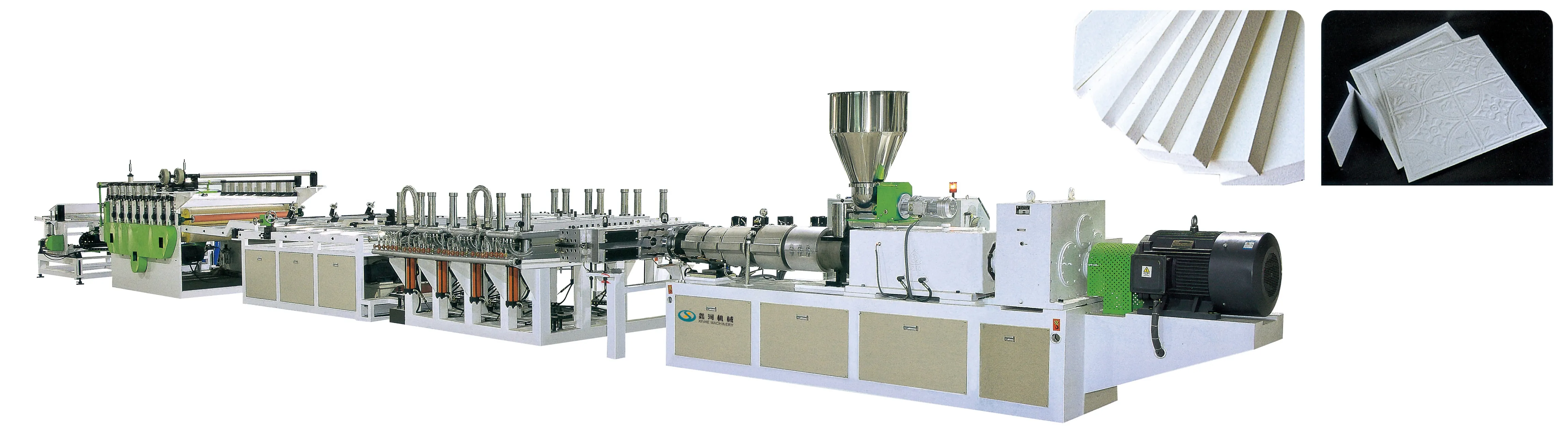 PVC plastic foam board production line-Jiangsu Xinhe Intelligent ...
