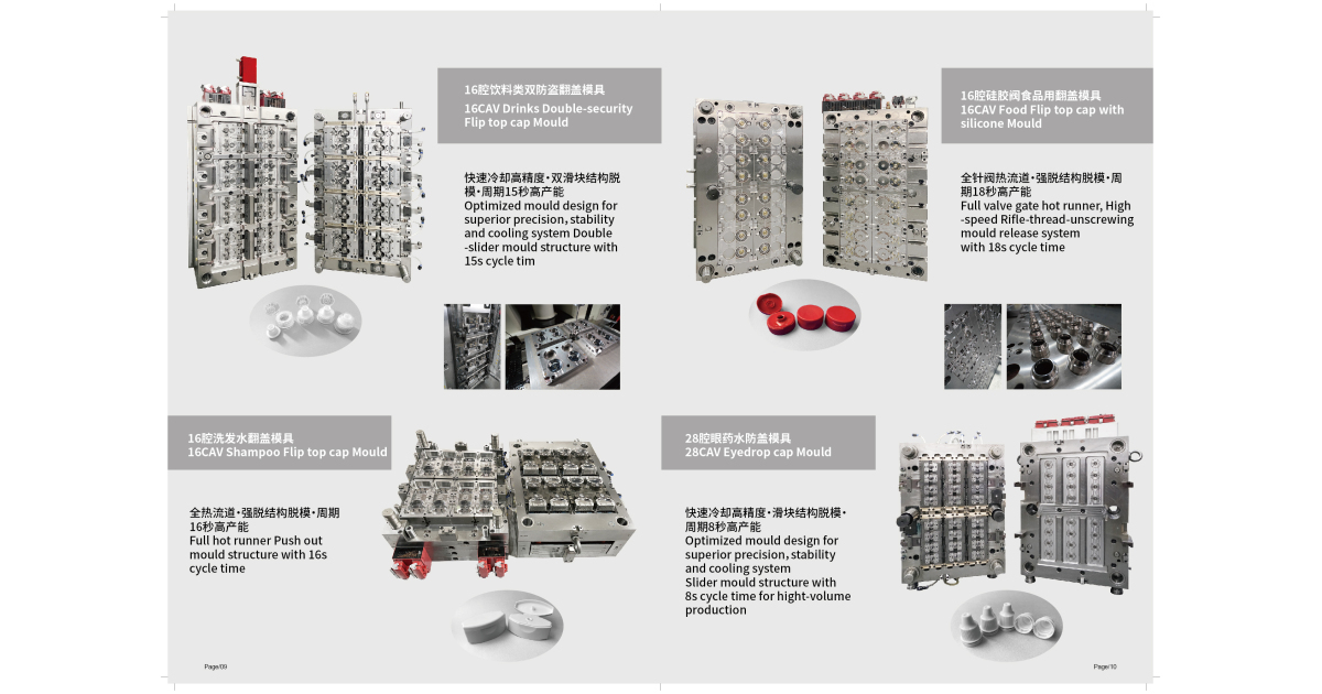 Injection Cap Mould | One-click to Connect with P...