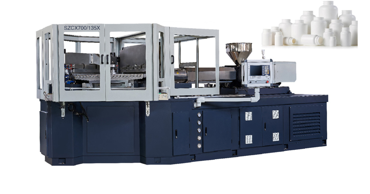 one step plastic bottle injection blow molding ma...