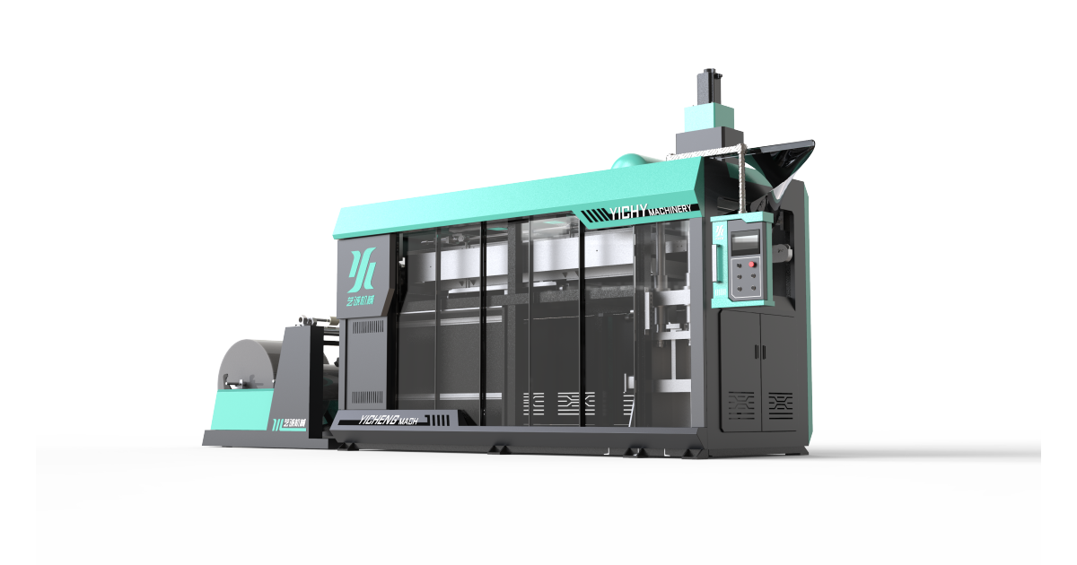 FULL SERVO AUTOMATIC THERMOFORMING MACHINE | Plas...