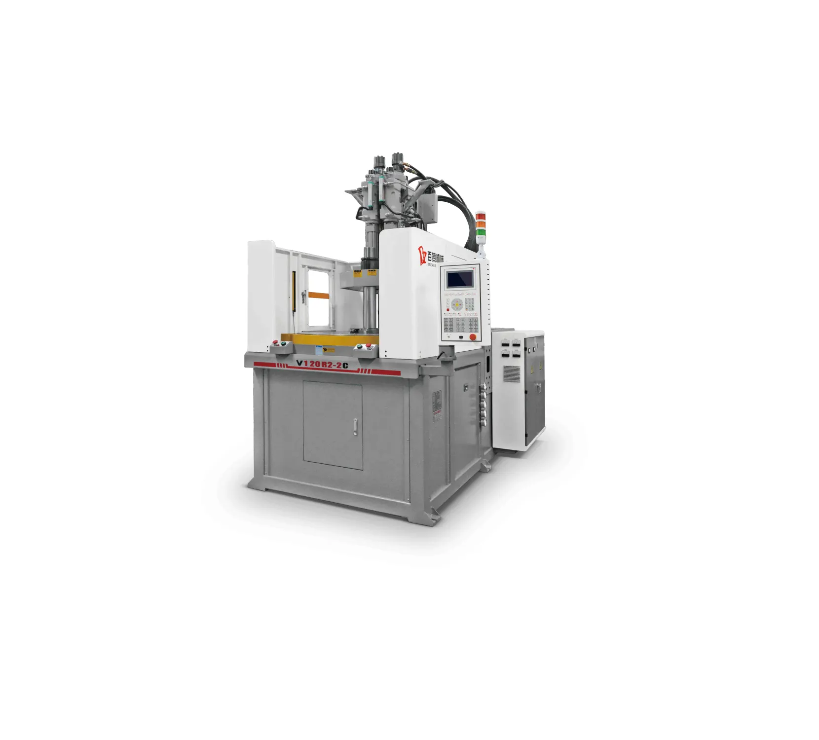 Vertical two-color turntable injection molding machine-Guangdong baizan ...