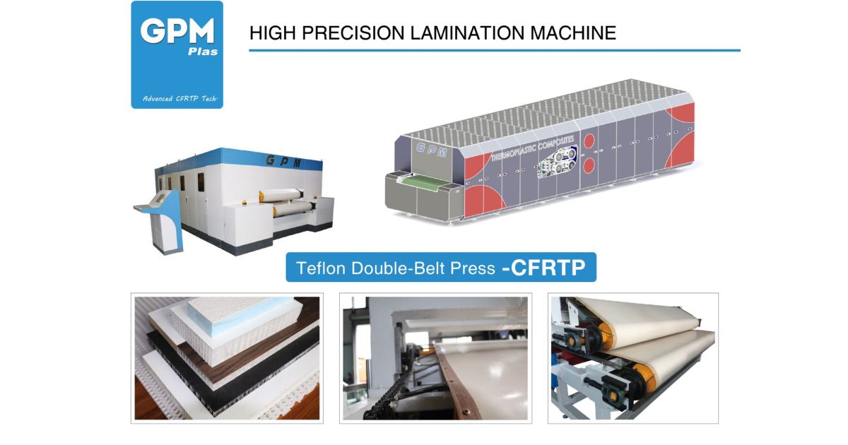 Double Belt Presses Machine Used for Laminating T...