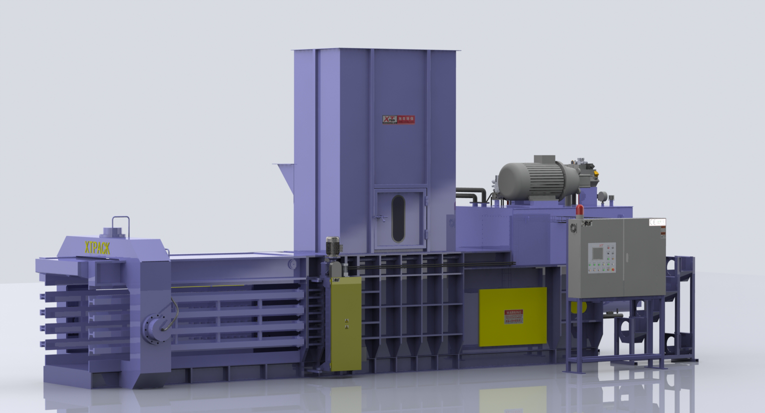 Full Automatic Baler Machine | One-click to Connect with Plastics and ...