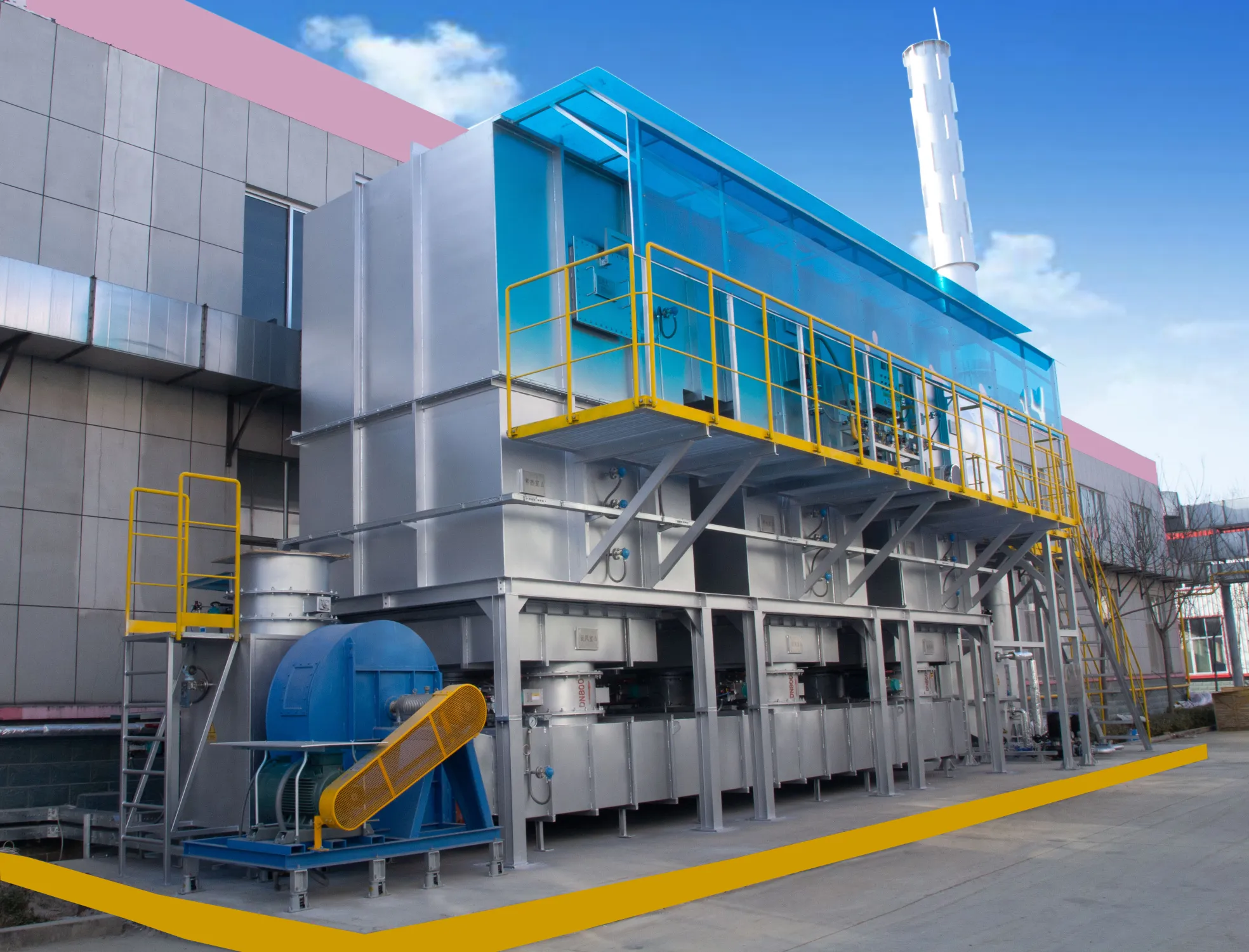 VOC thermal oxidation intelligent processing center-Qinhuangdao Jingjia ...