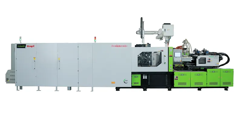 UN260C-BTP multi-component injection molding machine integrate with ...