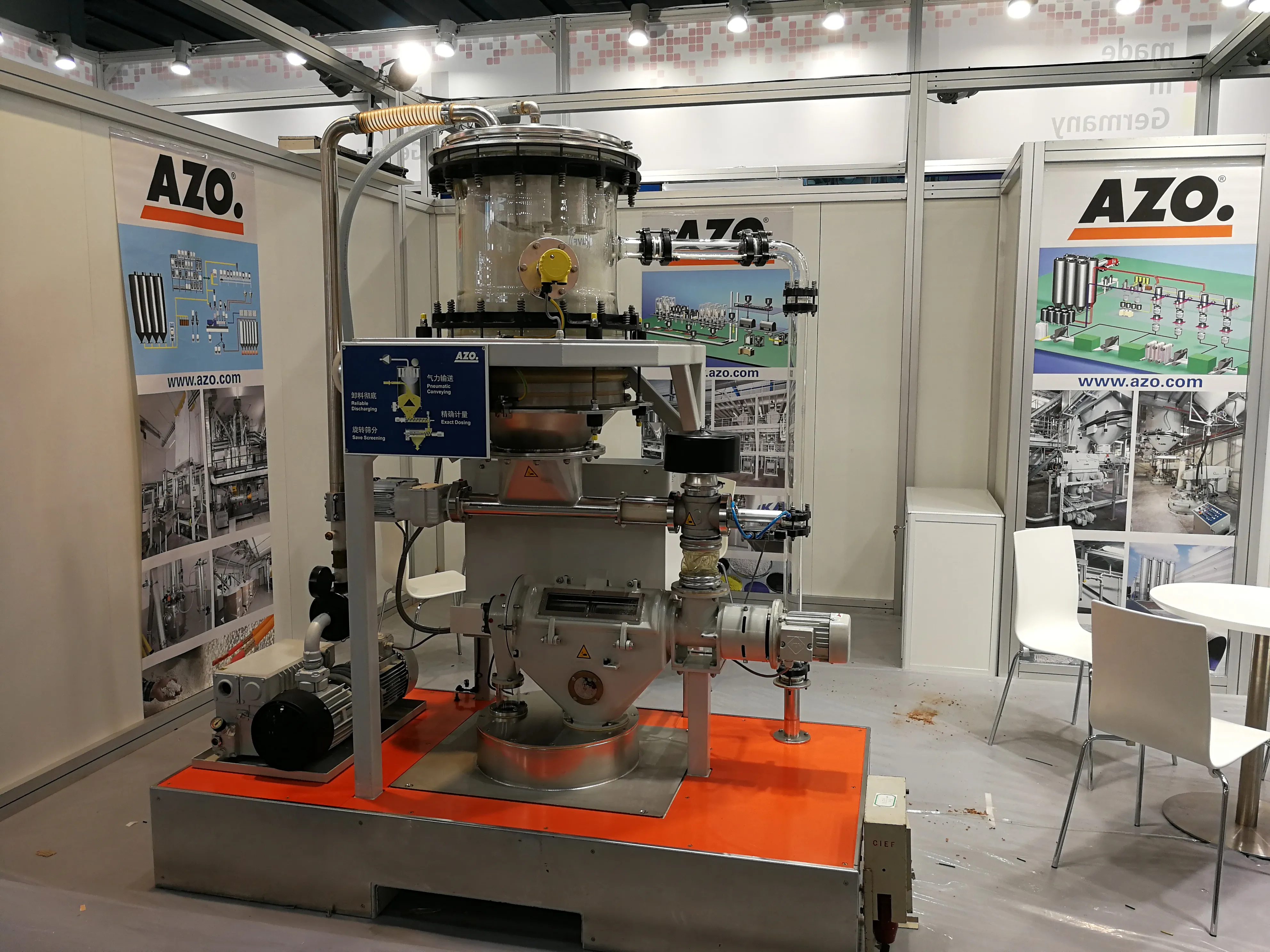 powder material handle system-AZO Ingredients Automation System ...