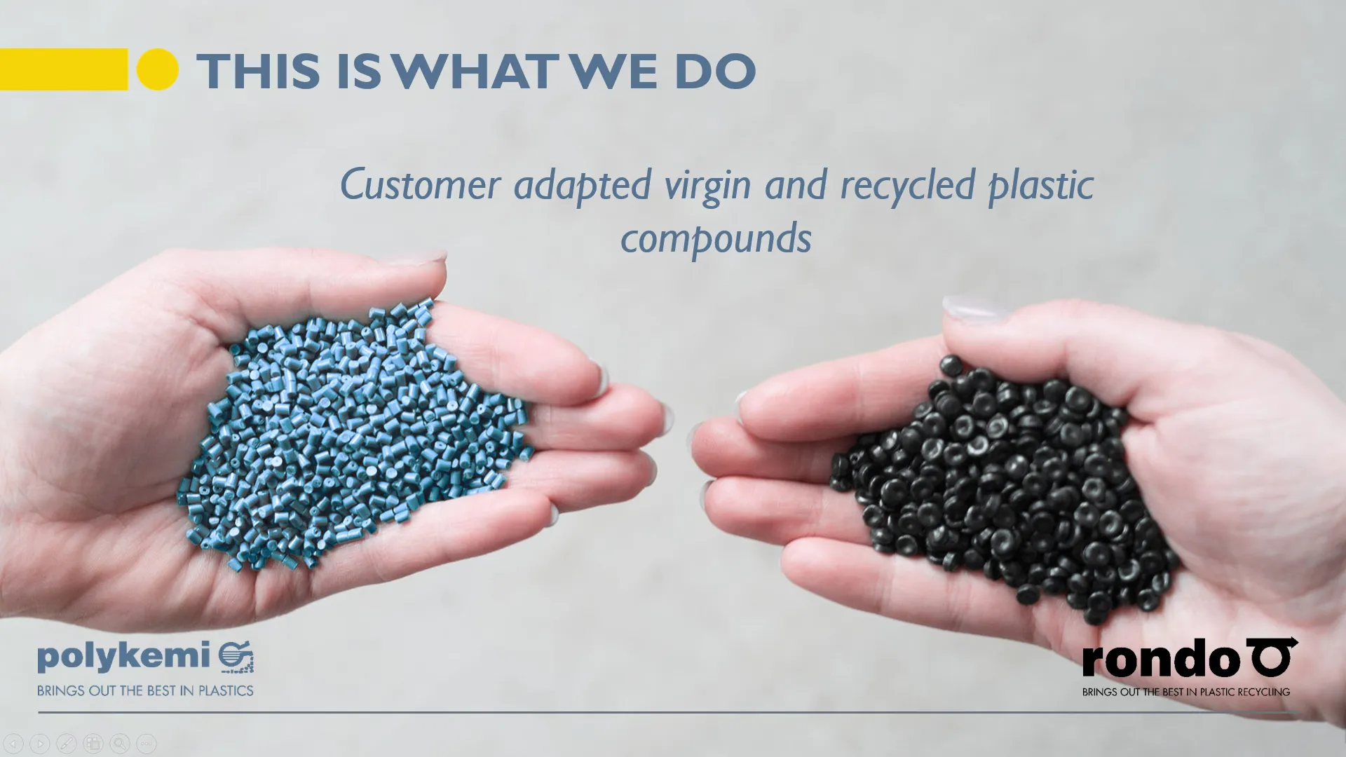 Rondo recycled plastic materials-Polykemi Compounds(Kunshan)Co.,Ltd | CPS+ eMarketplace