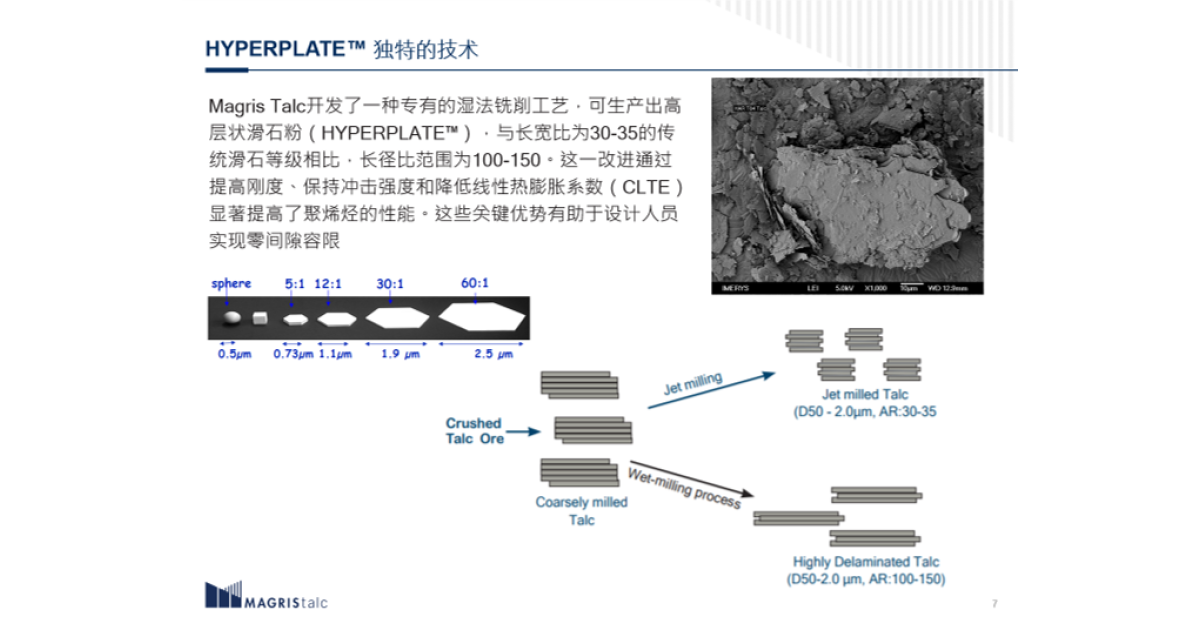 高径厚比滑石-MAGRIS TALC USA, INC. | CPS+ 在线供需对接平台