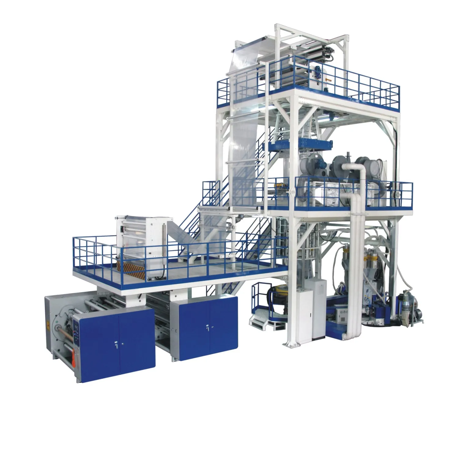 Three-layer Blown Film Line-Shanghai Suncentre Machinery Co., Ltd ...