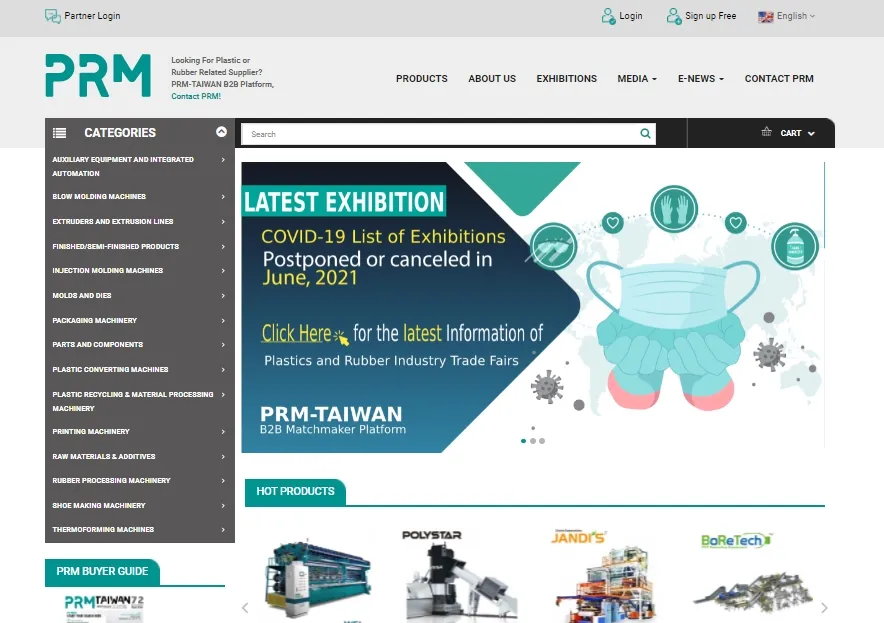 PRM B2B | Plastics and Rubber Product